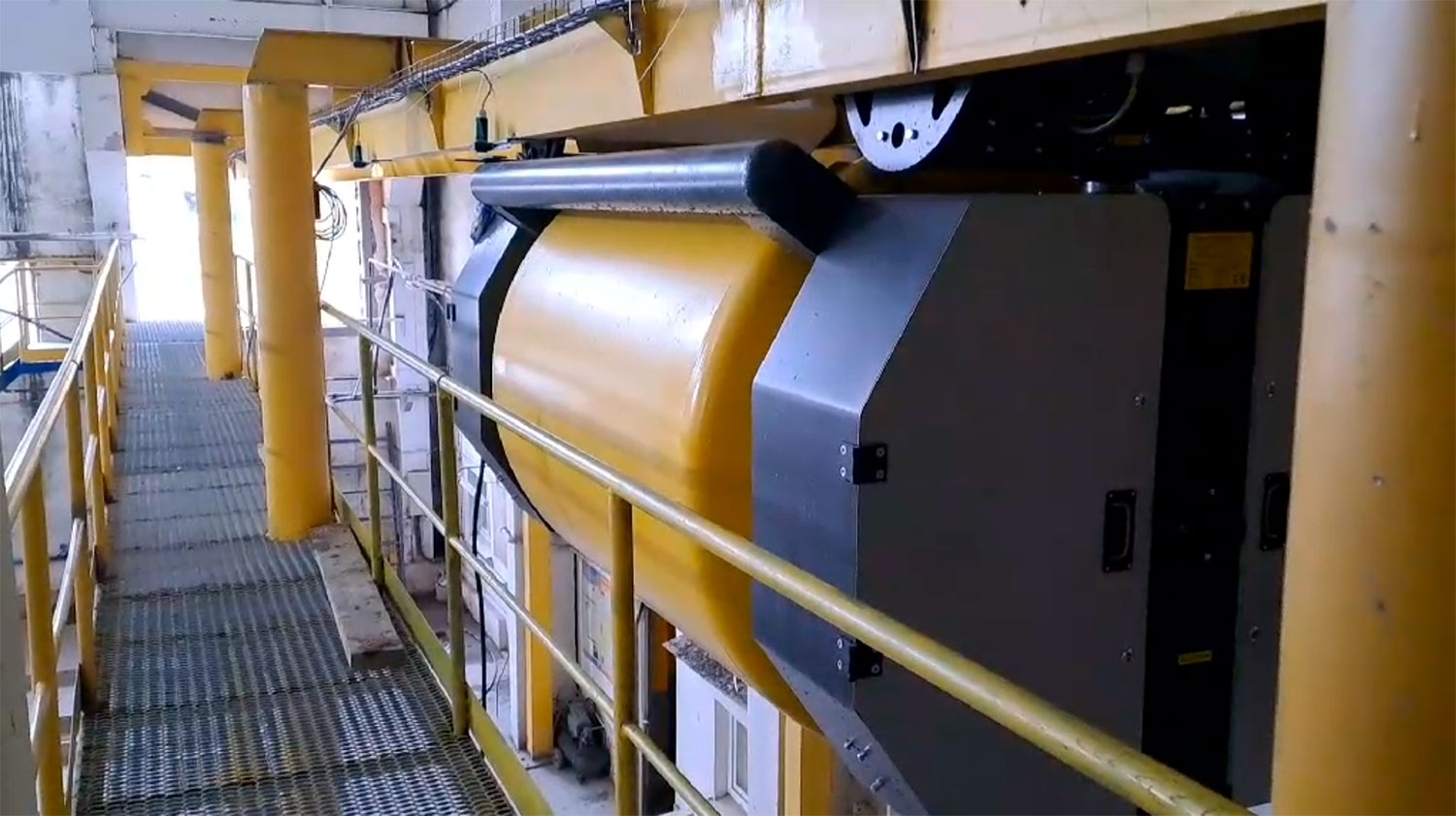 Concrete feeding lines in reinforced concrete plant from TDM