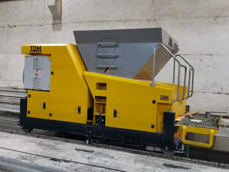 Extruder method of production of floor slabs TDM