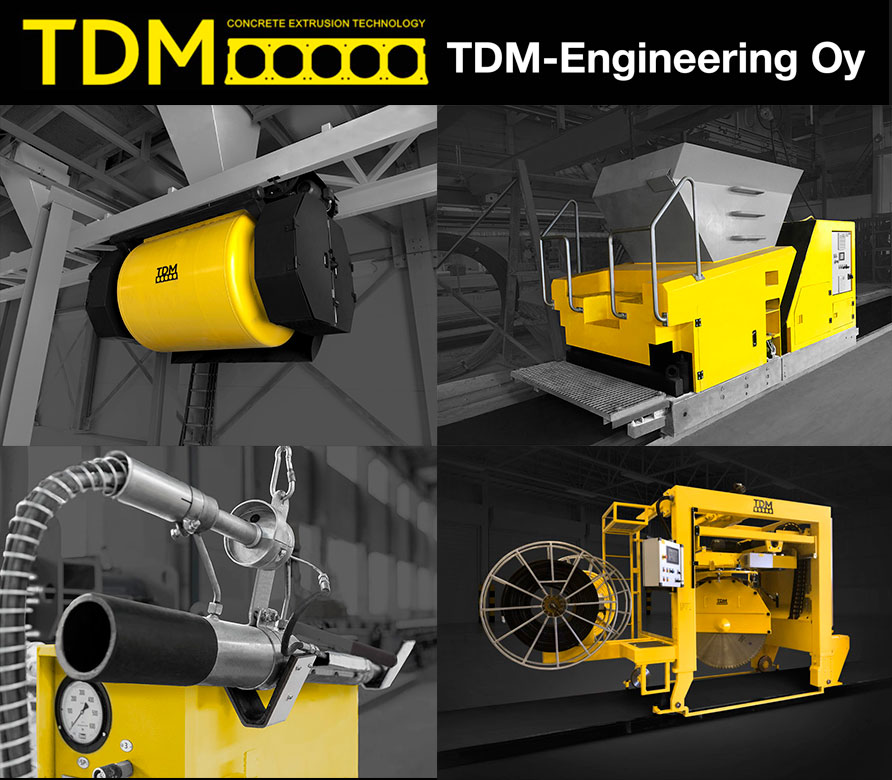 Integrated solutions for reinforced concrete plants TDM Engineering
