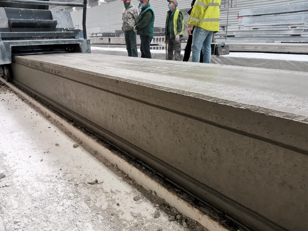 Equipment selection for floor slab production